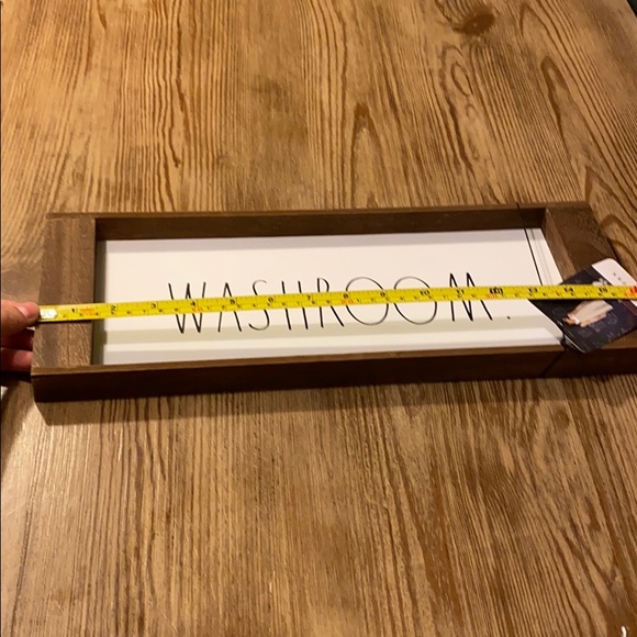 Rae Dunn | Wall Decor | Rae Dunn Washroom Wood Farmhouse Sign Nwt Cute ...